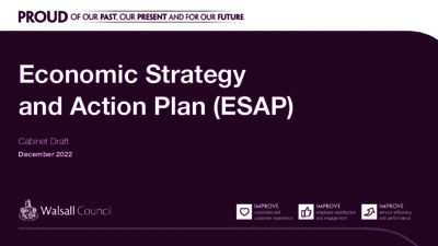 Walsall Economic Strategy and Action Plan - SURE